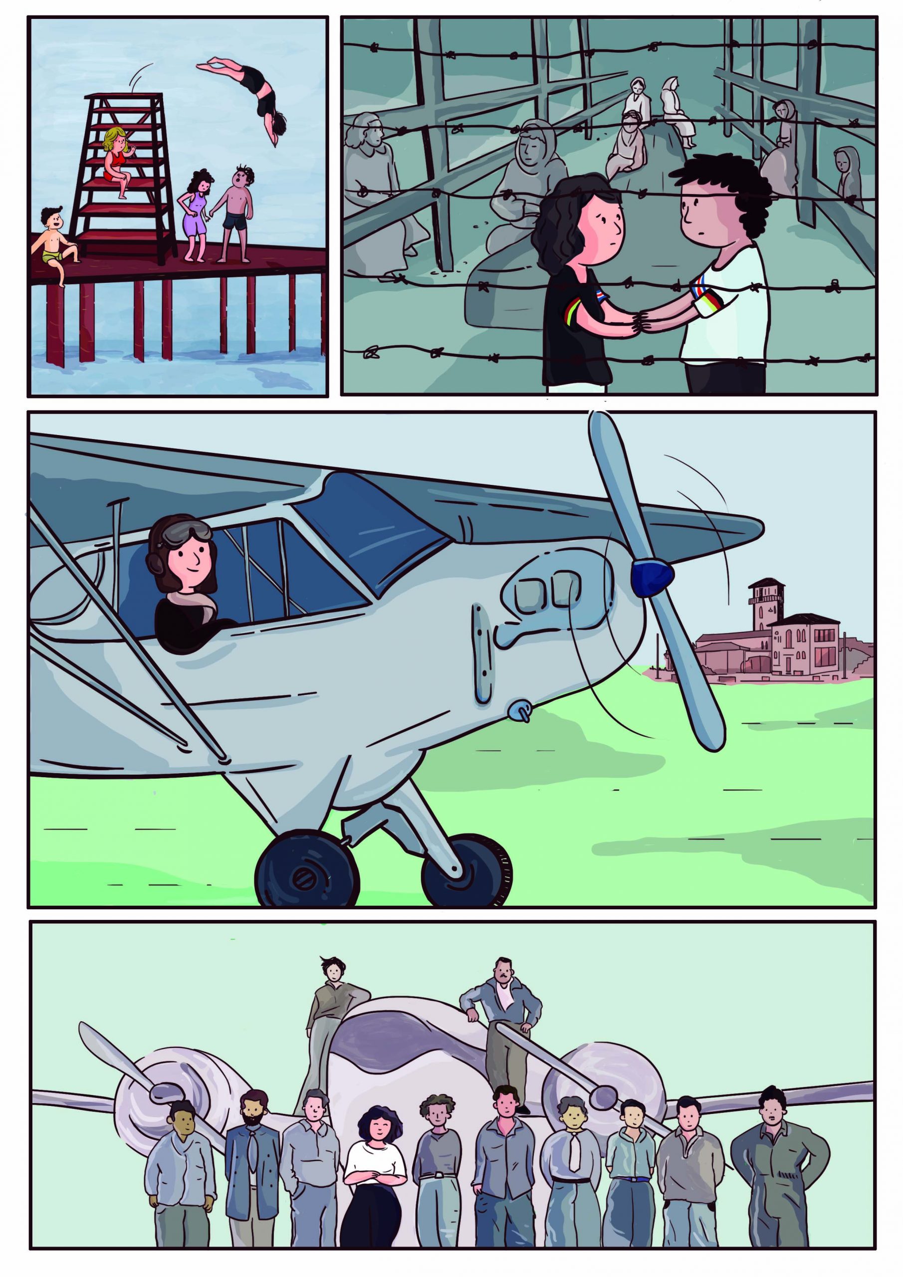 Hilda Lutz: La aviadora - Ticas poderosas